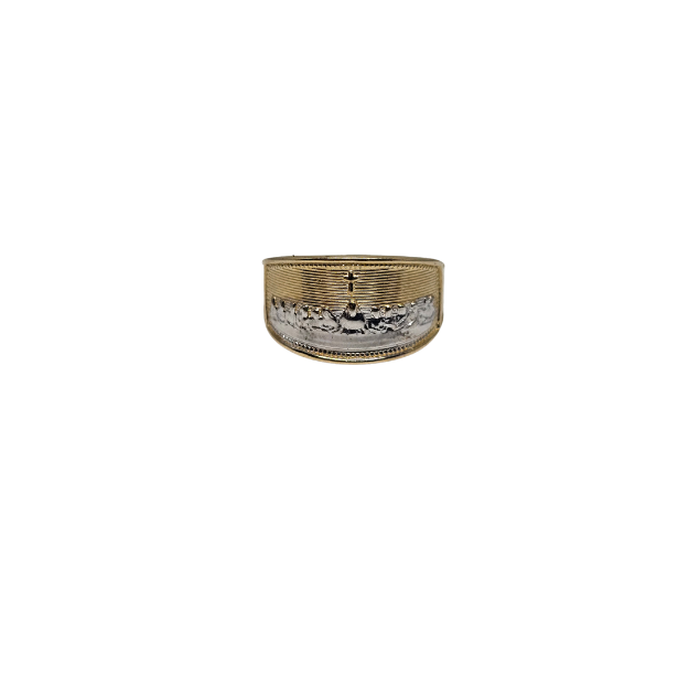 10k Gold Last Supper Ring